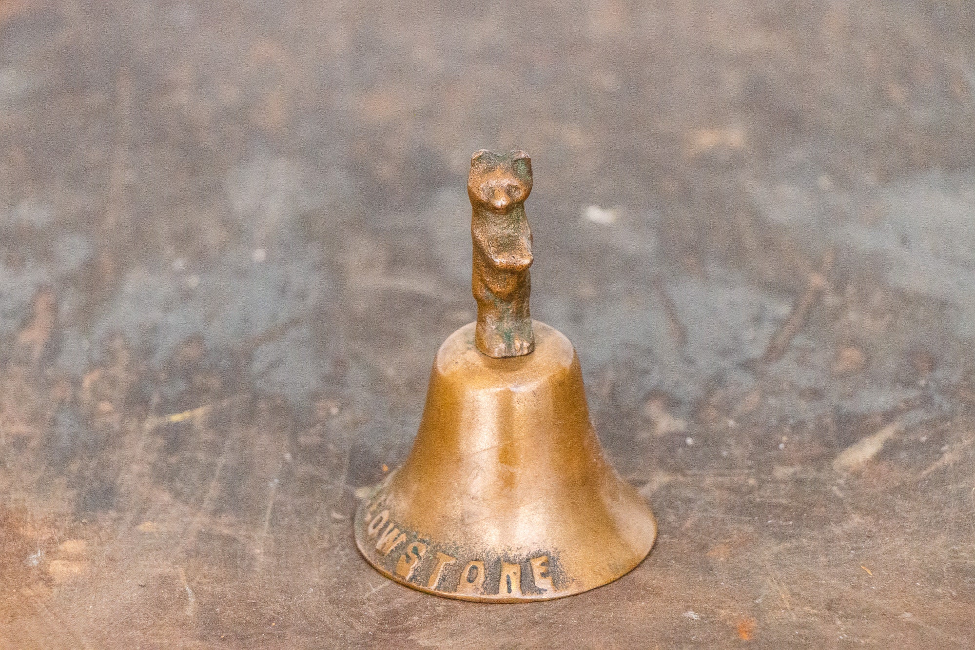 Collectibles Art & Collectibles California Brass Souvenir Bear Bell ...