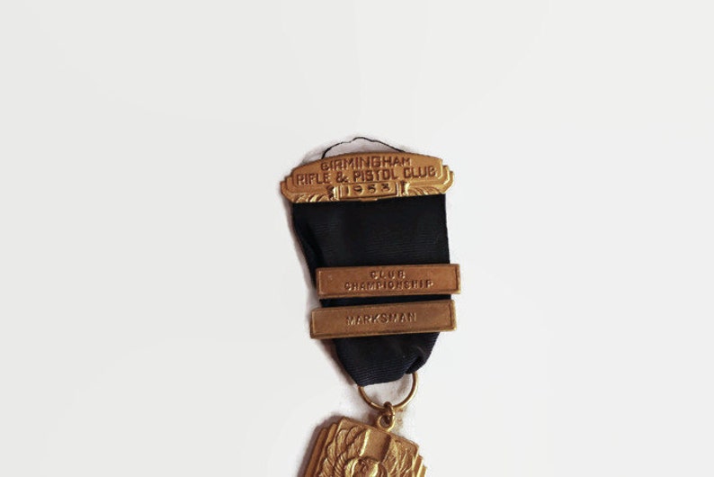 Birmingham Rifle & Pistol Club Award Ribbons Vintage Shooting - Etsy