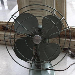 Kenmore Green Mid-century Desk Fan Vintage Decor - Etsy