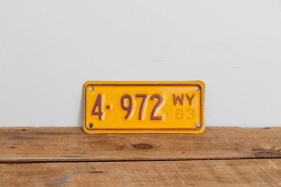 Wyoming Motorcycle License Plates | Reviewmotors.co