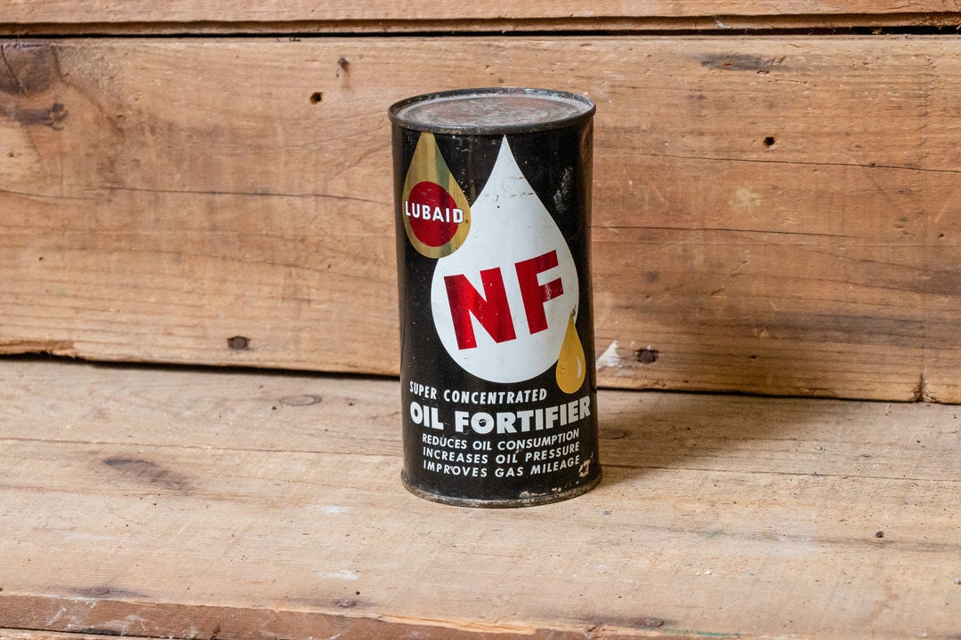 Lubaid NF Oil Can Vintage Gas and Oil Collectible - Etsy
