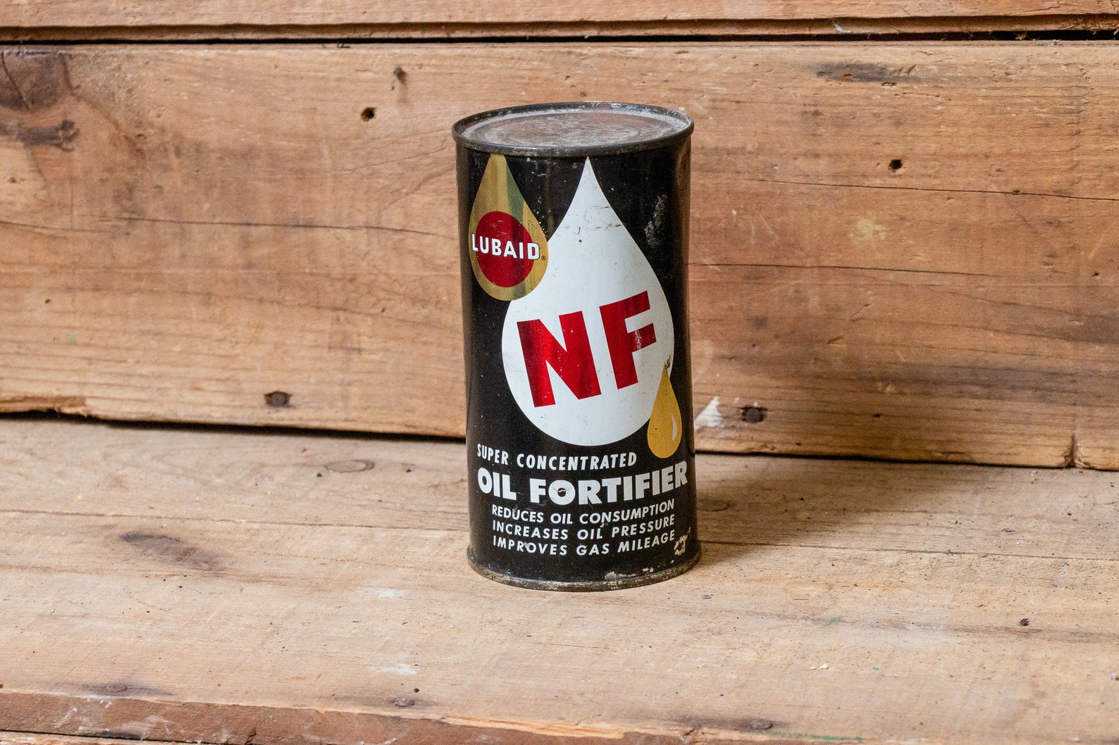 Lubaid NF Oil Can Vintage Gas and Oil Collectible - Etsy