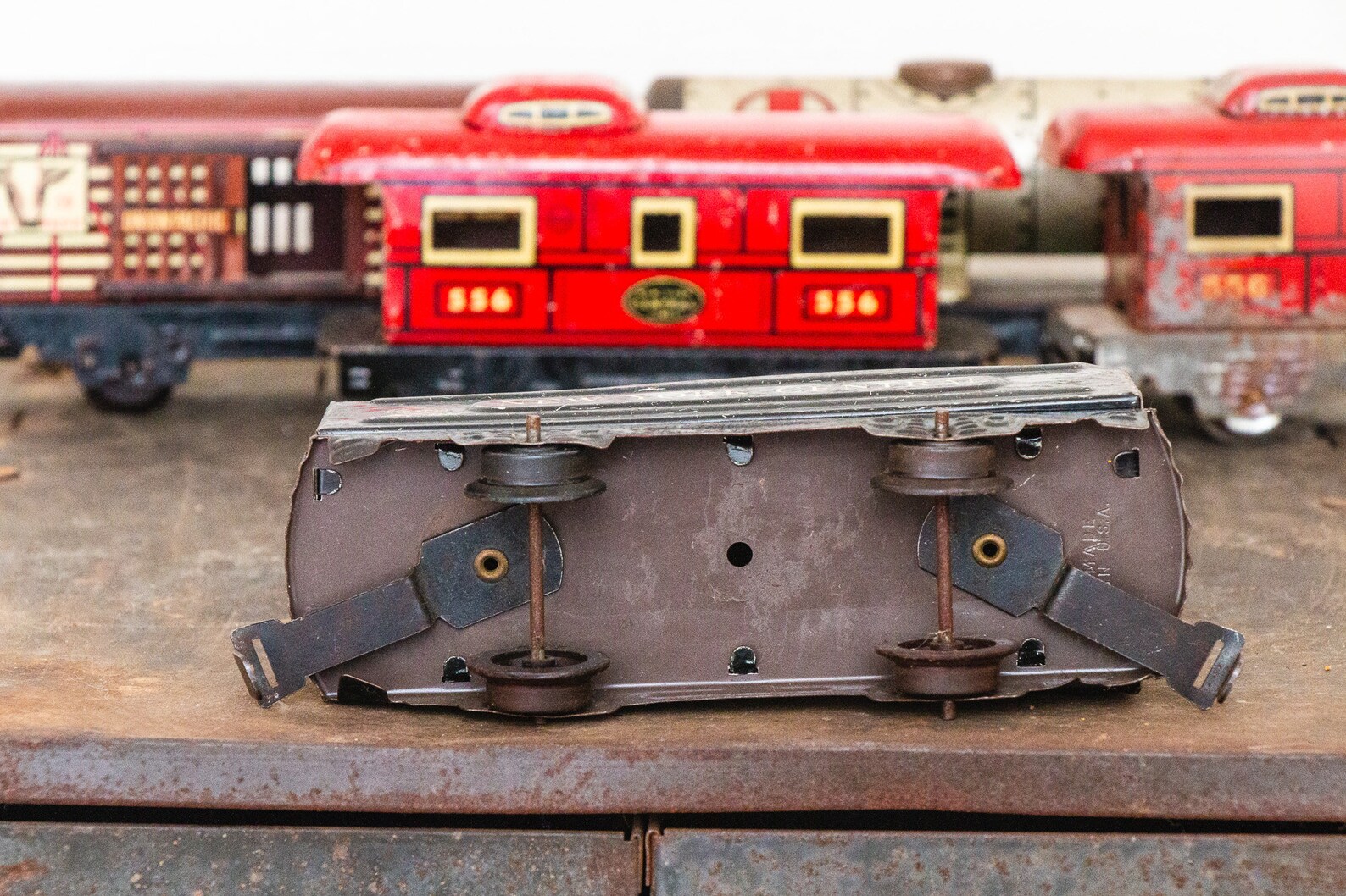 Marx No. 3987 Marlines Vintage Tin Mechanical Toy Train Set - Etsy