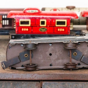 Marx No. 3987 Marlines Vintage Tin Mechanical Toy Train Set - Etsy