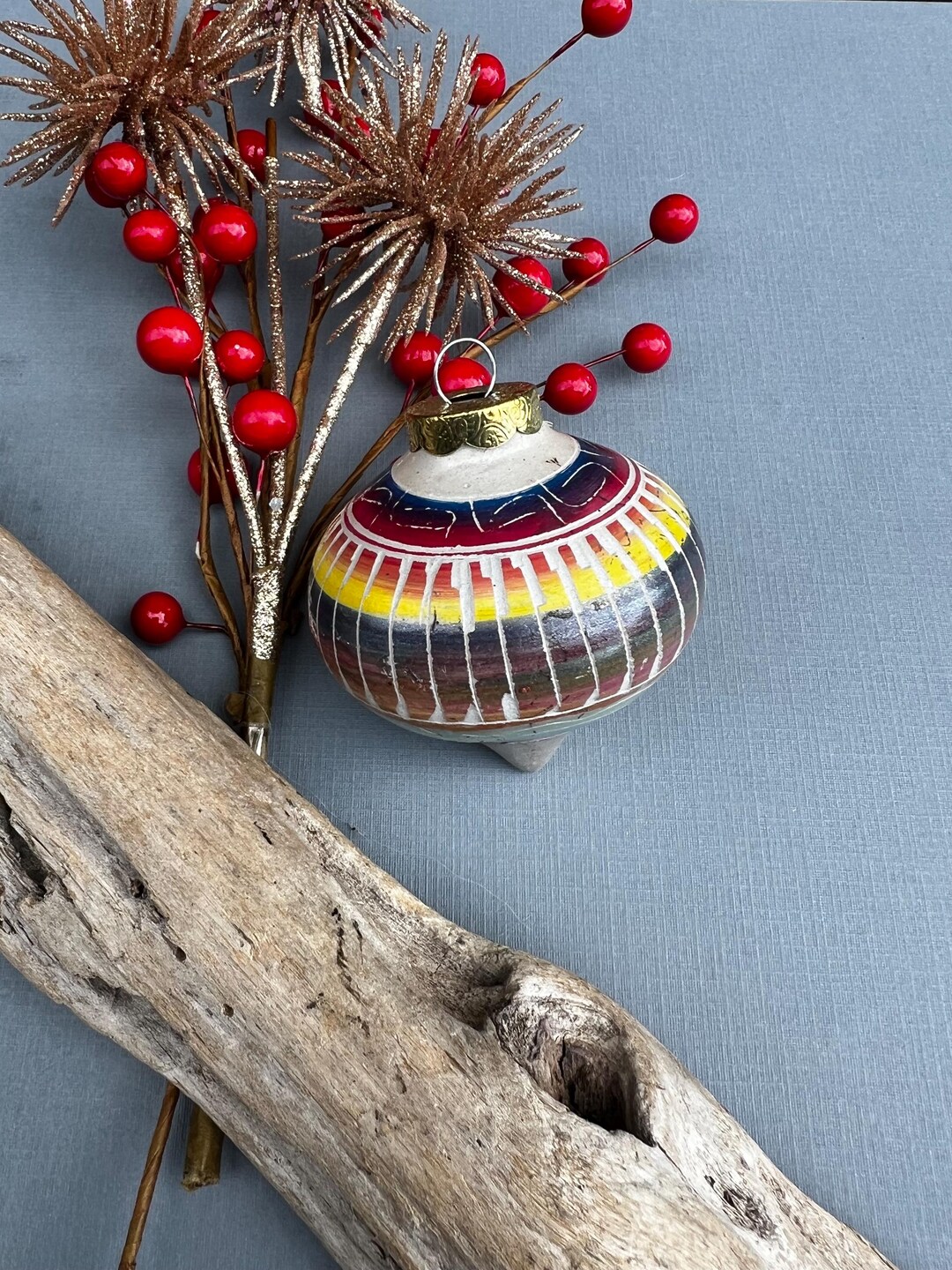 Navajo Christmas Ornament, Native American Hand Crafted Tree Decoration ...