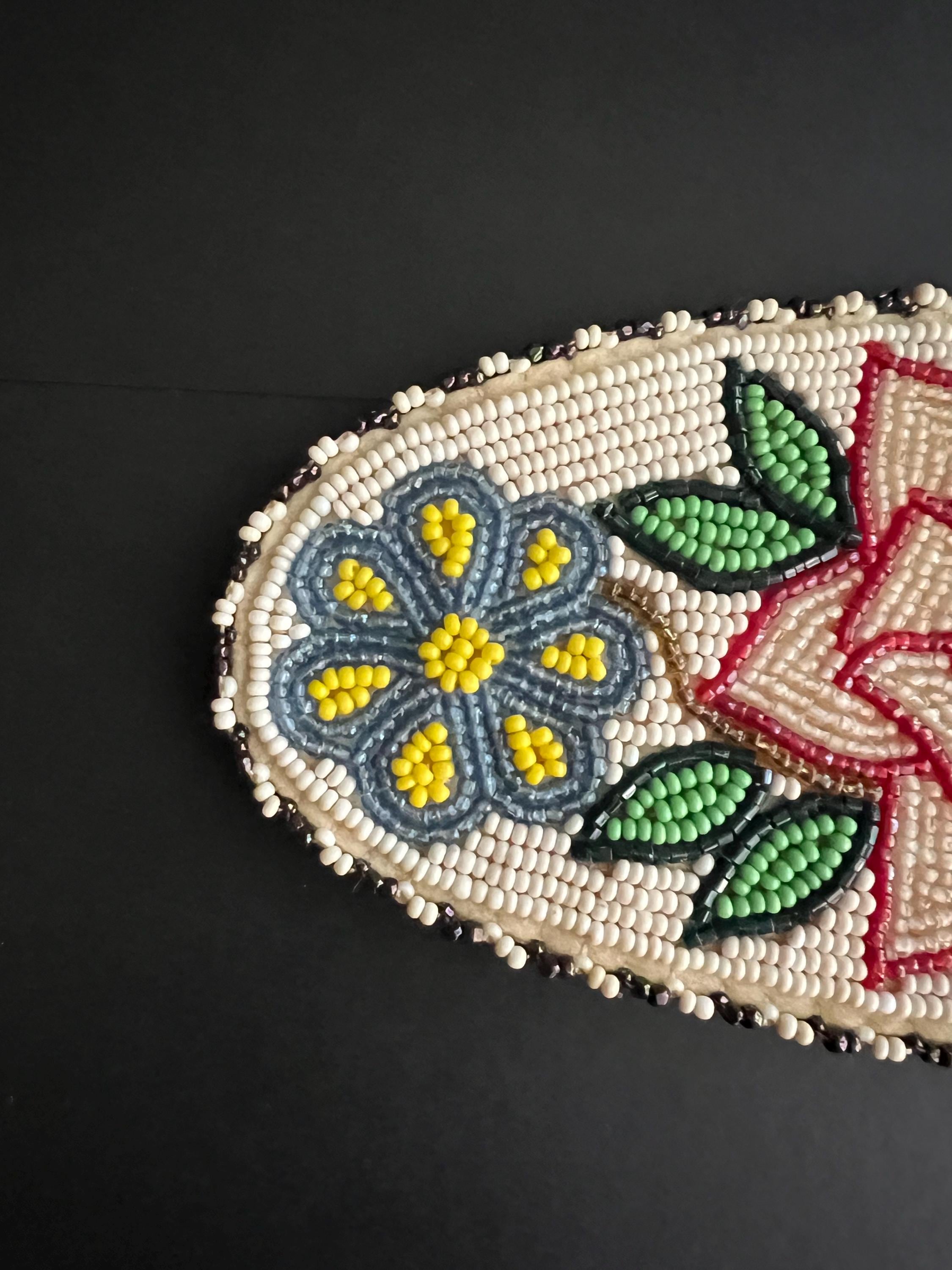 Native American Regalia, Powwow Accessories, Handbeaded Vintage Belt ...