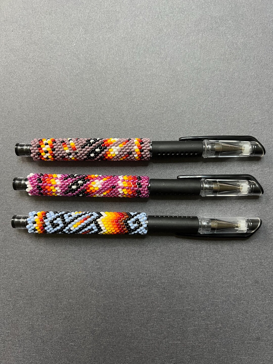 Ink Pens ,genuine Navajo Beaded Pens, Native American Writing Pens ...