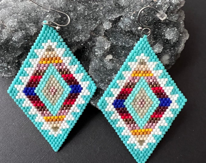 Native America Indian Jewelry, Genuine Cherokee Beadwork, Southwest ...