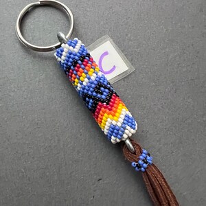 Native America Beaded Key Rings Navajo Beaded Key Ring - Etsy