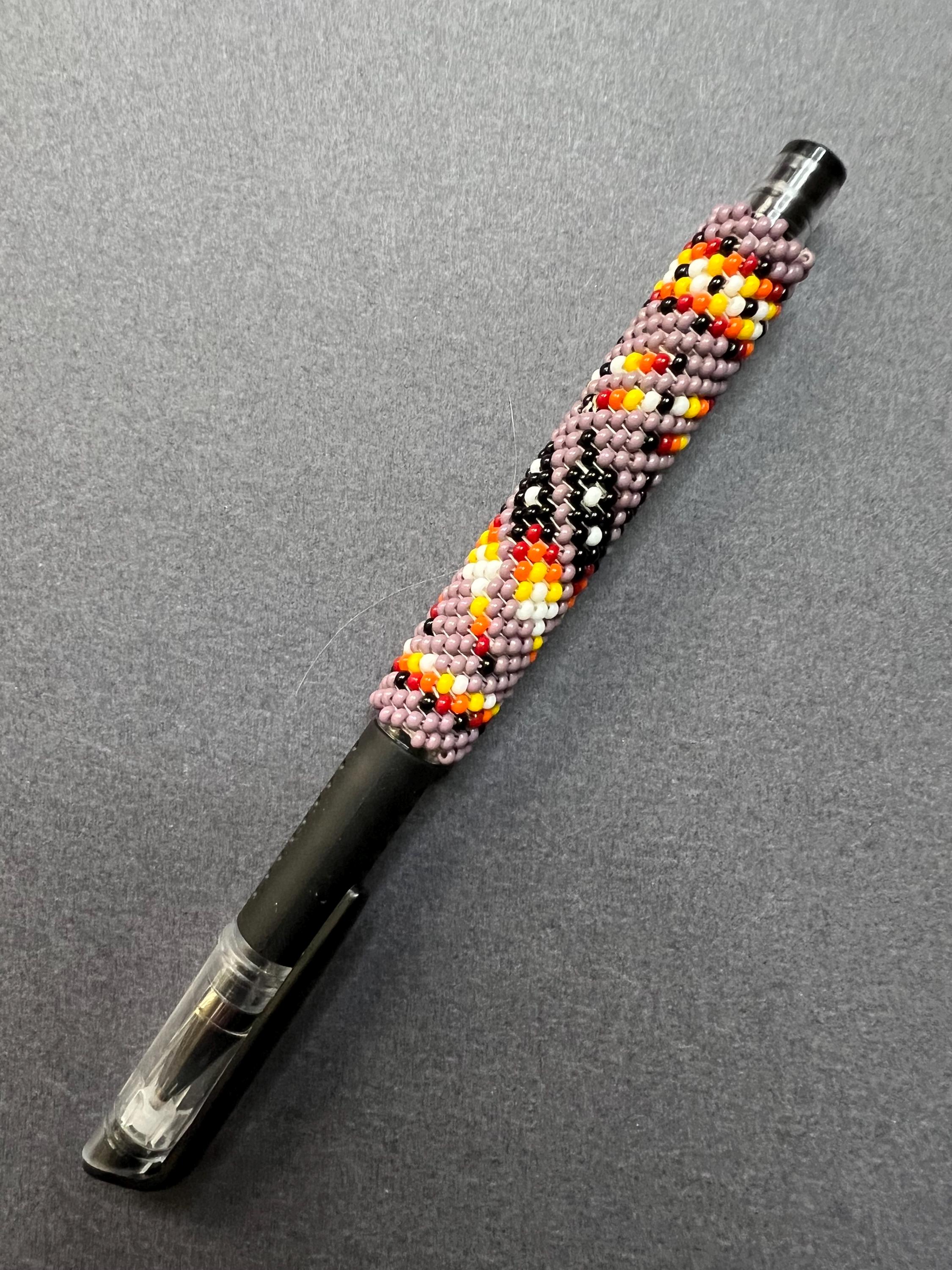 Navajo Beaded Ink Pen, Native American Handcrafted Beadwork - Etsy