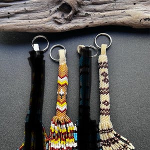 Hopi Keychains, Native America Keyrings, Beaded Keychains, Native ...