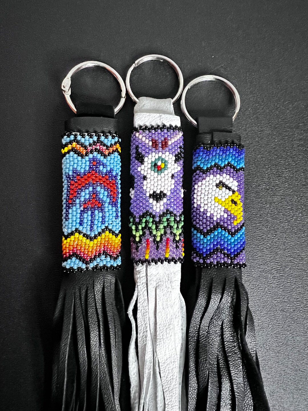 Oneida Native Made Keyring , Handcrafted Oneida Keychains , Native ...