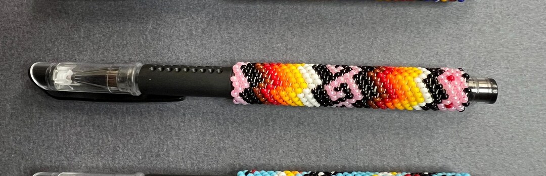 Ink Pens ,genuine Navajo Beaded Pens, Native American Writing Pens ...