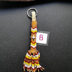 Hopi Keychains, Native America Keyrings, Beaded Keychains, Native ...