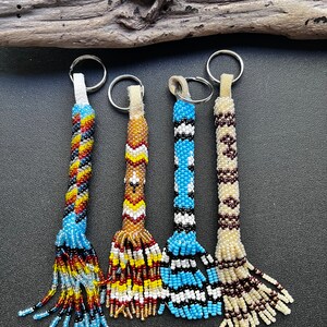 Hopi Keychains, Native America Keyrings, Beaded Keychains, Native ...
