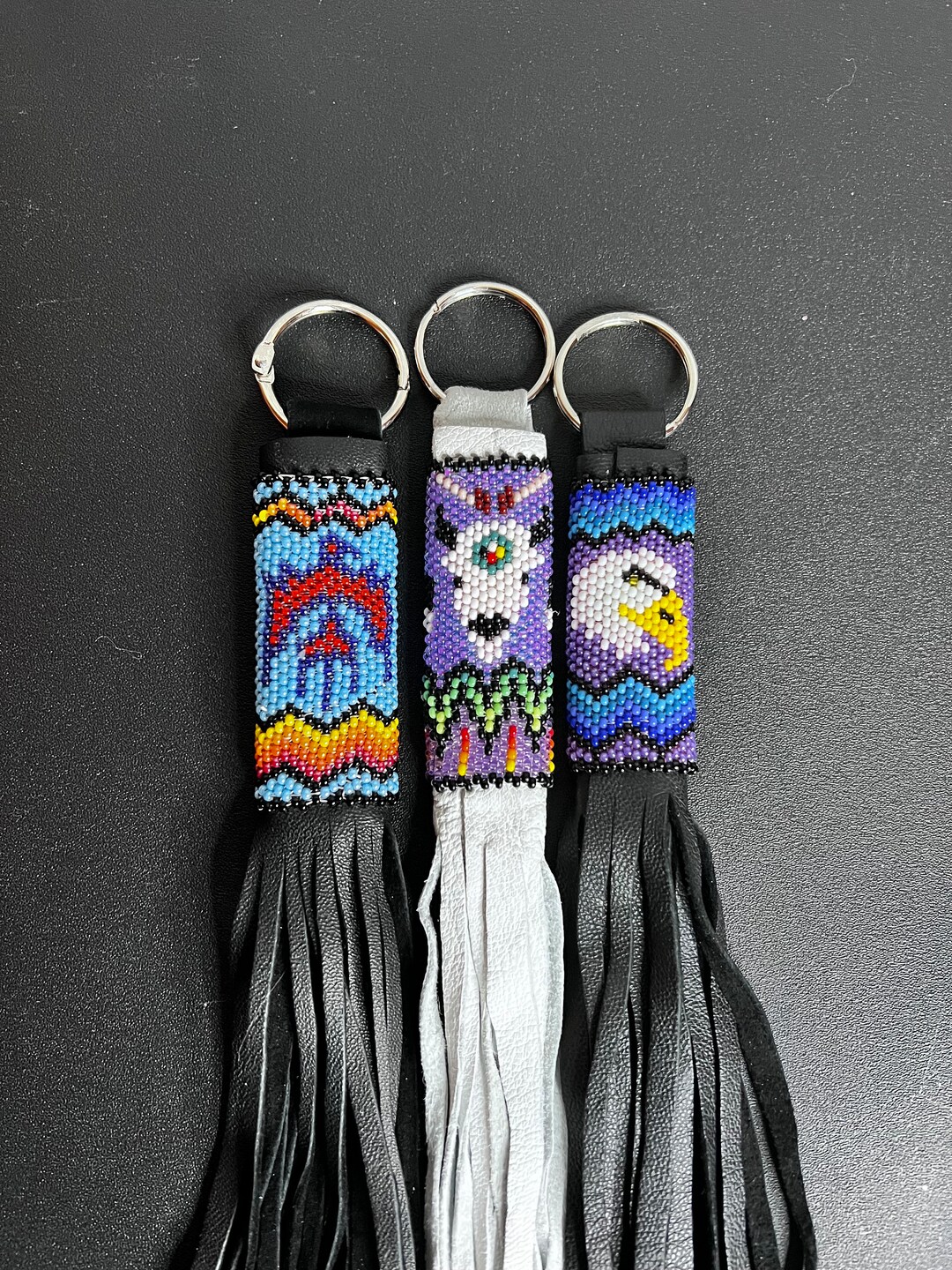 Oneida Native Made Keyring , Handcrafted Oneida Keychains , Native ...