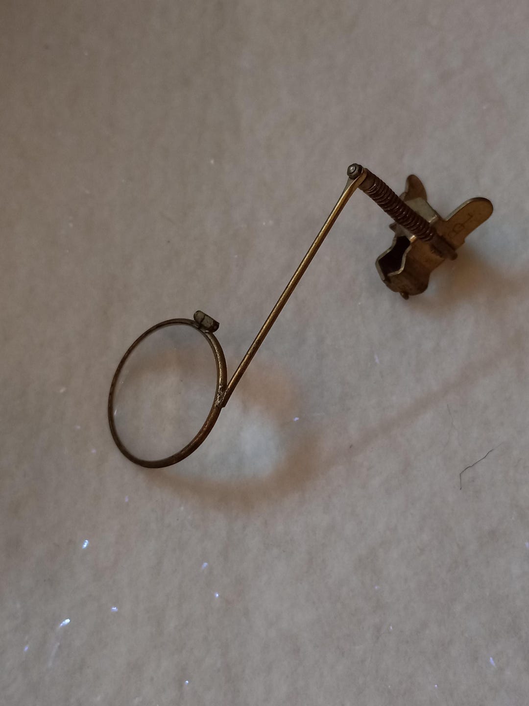 Monocle Magnifying That Attaches to Your Glasses 3x, 3.5", Adjustable ...