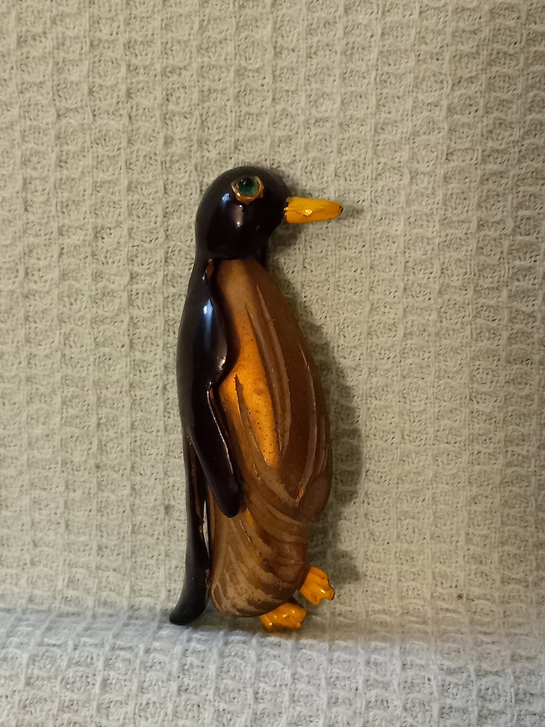 Hand Made Unusual and Rare Penguin Pin - Etsy