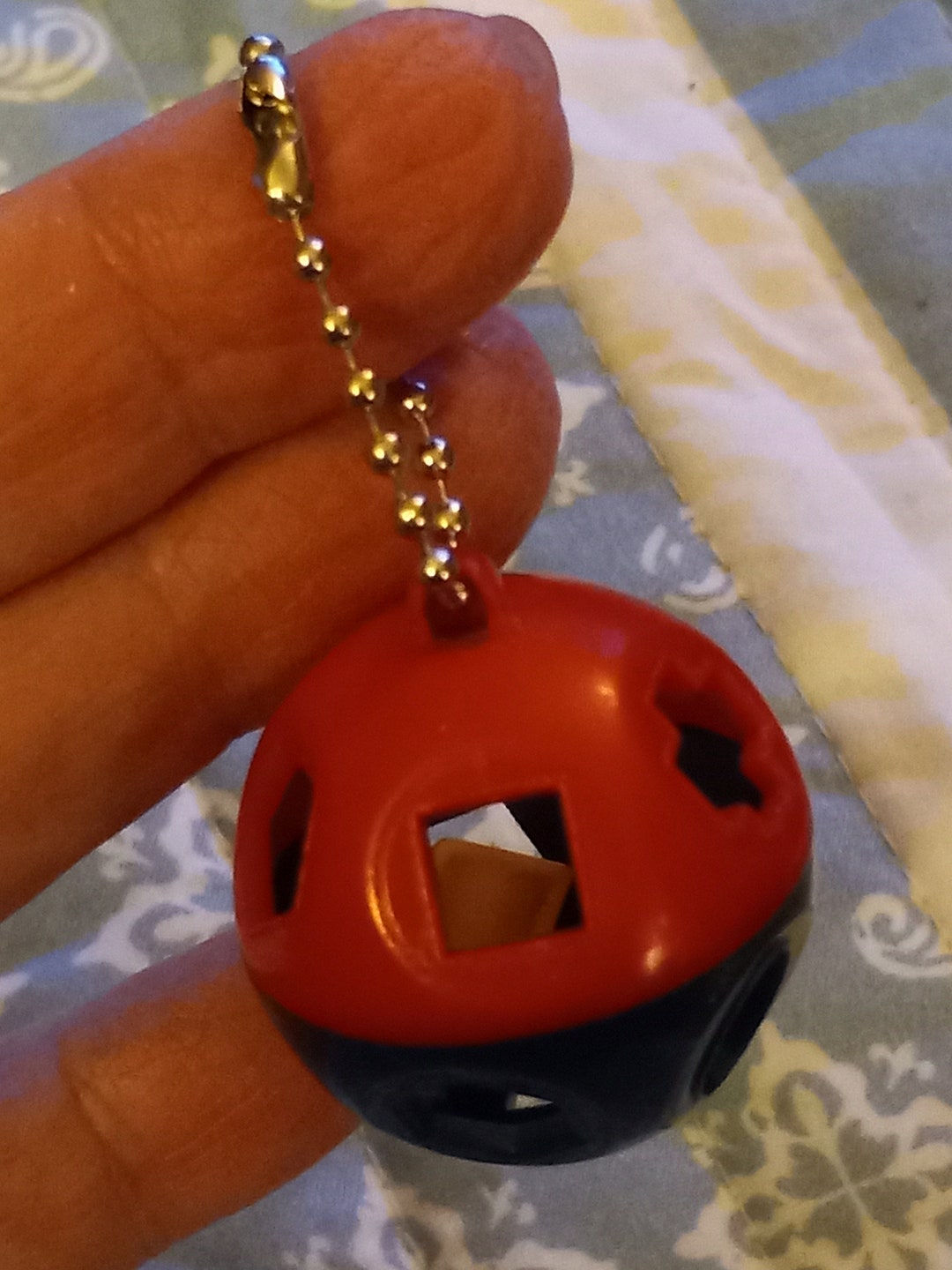 Tupperware Miniature O Ball Shape Key Chain With Yellow Square - Etsy