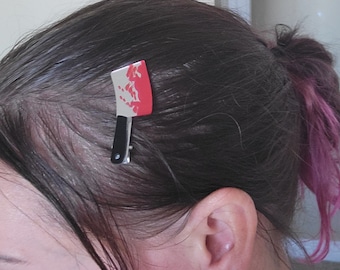 Bloody Hair Clip - Etsy