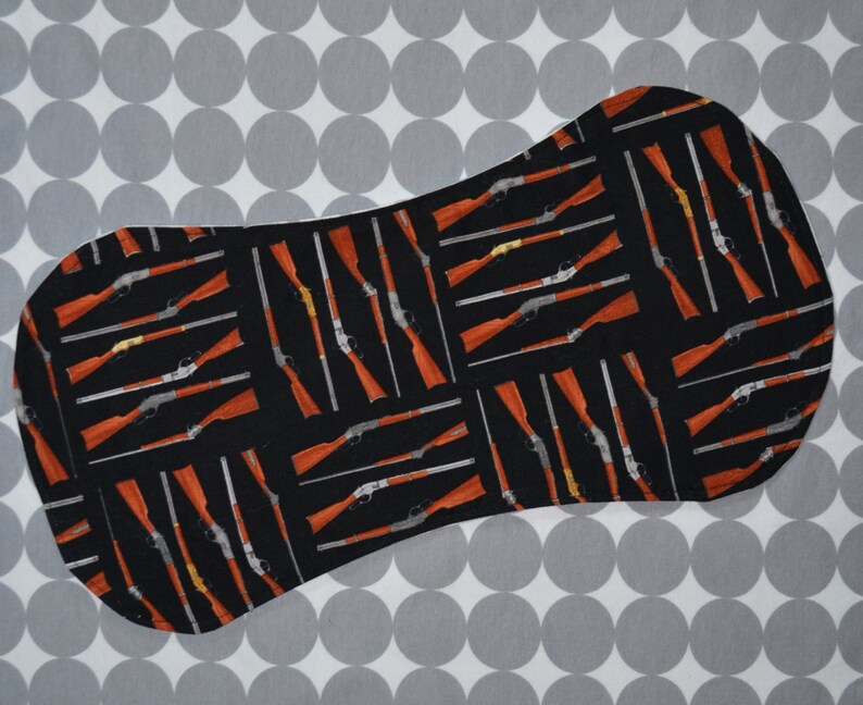 Gun Print Burp Cloth Rifle Shot Gun Army Navy Guns - Etsy