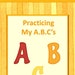Distance Learning, Alphabet Writing Practice Worksheet Set, Digital ...