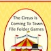 Circus Math Literacy File Folder Games Learning Centers Kindergarten ...
