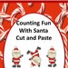 Christmas Math Centers,math Worksheets, Fine Motor Skills,cut and Paste ...
