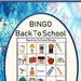 Back to School Bingo Digital Download Printable Early - Etsy