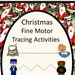 Christmas Printable,tracing Activities,tracing Lines,fine Motor Skills ...