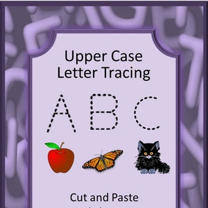 Alphabet Worksheets, Tracing Activities, Special Education, Autism ...