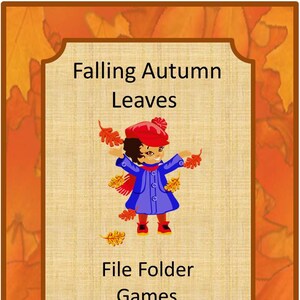 File Folder Games, Autumn Leaves, Fall Leaves, Fine Motor Skills ...