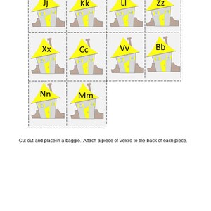 My Family My House File Folder Games Math Literacy Fine Motor Skills ...