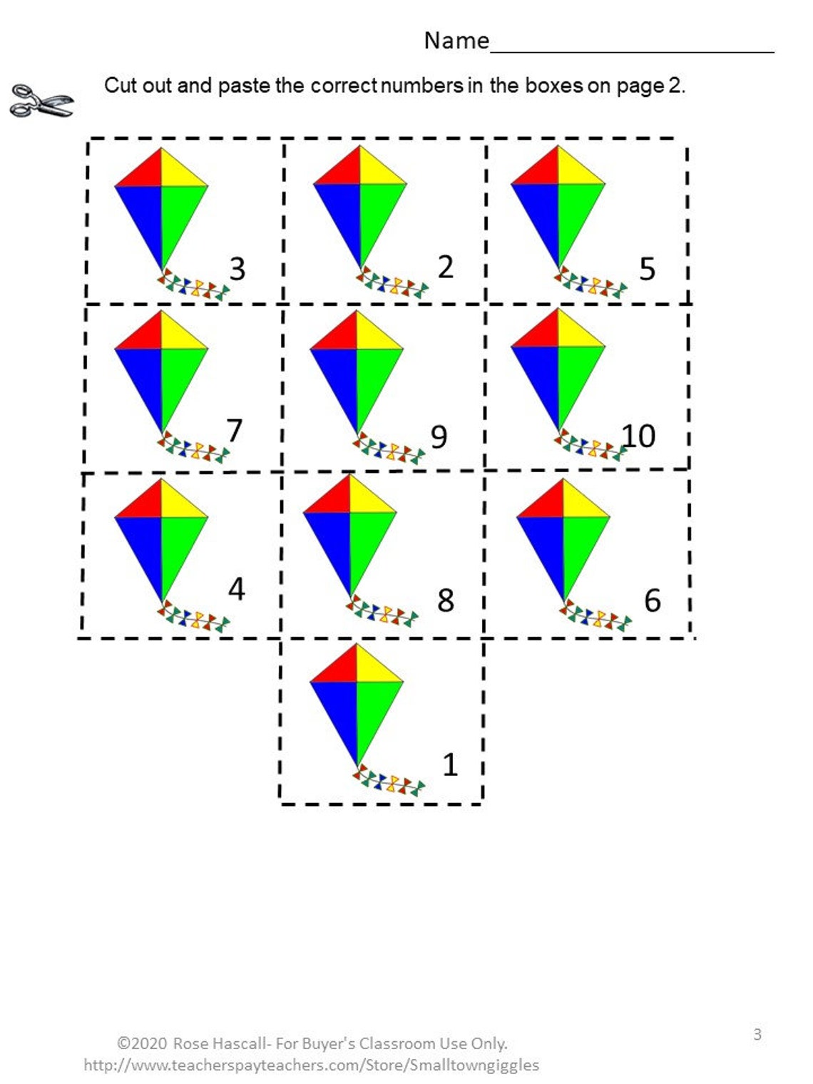 Spring Summer Math Worksheets, Distance Learning, Digital Download P.K ...