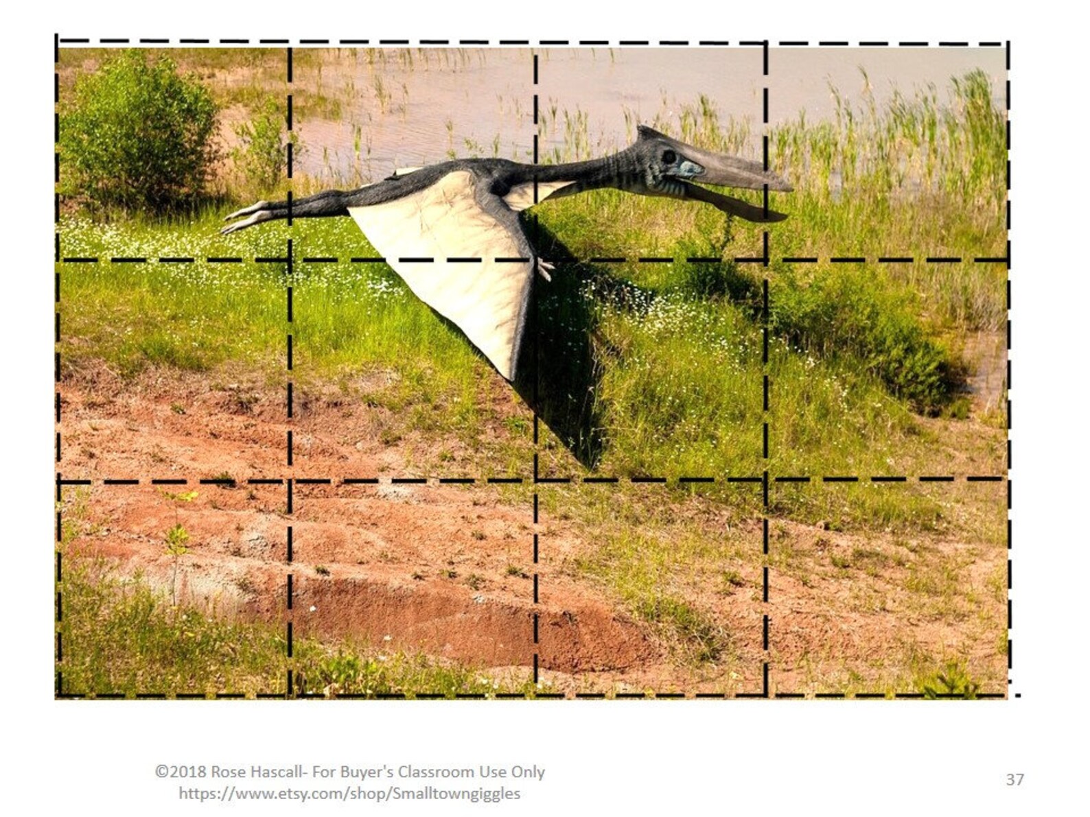 Dinosaur Realistic Photos Cut and Paste Puzzles T-rex, Pre-k. Preschool ...