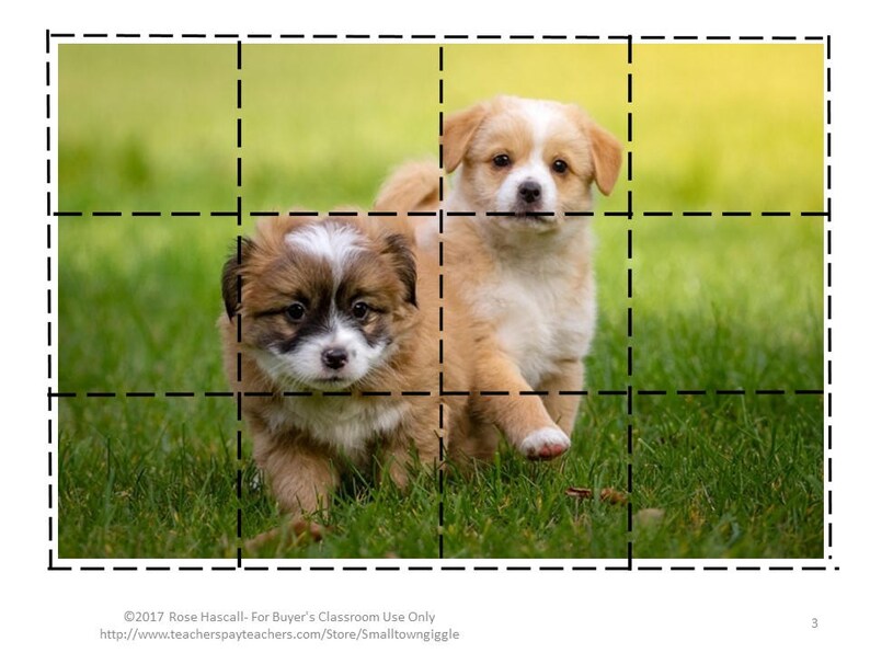 Dogs Puppies Cut and Paste Puzzles, Fine Motor Skills, Teaching ...