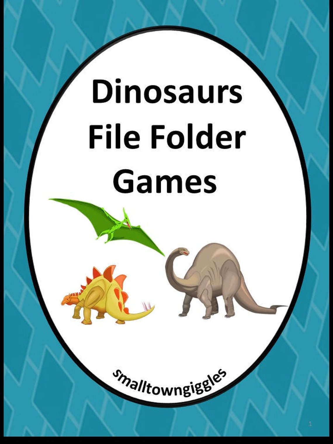 Dinosaurs Math Literacy File Folder Games Fine Motor Special - Etsy