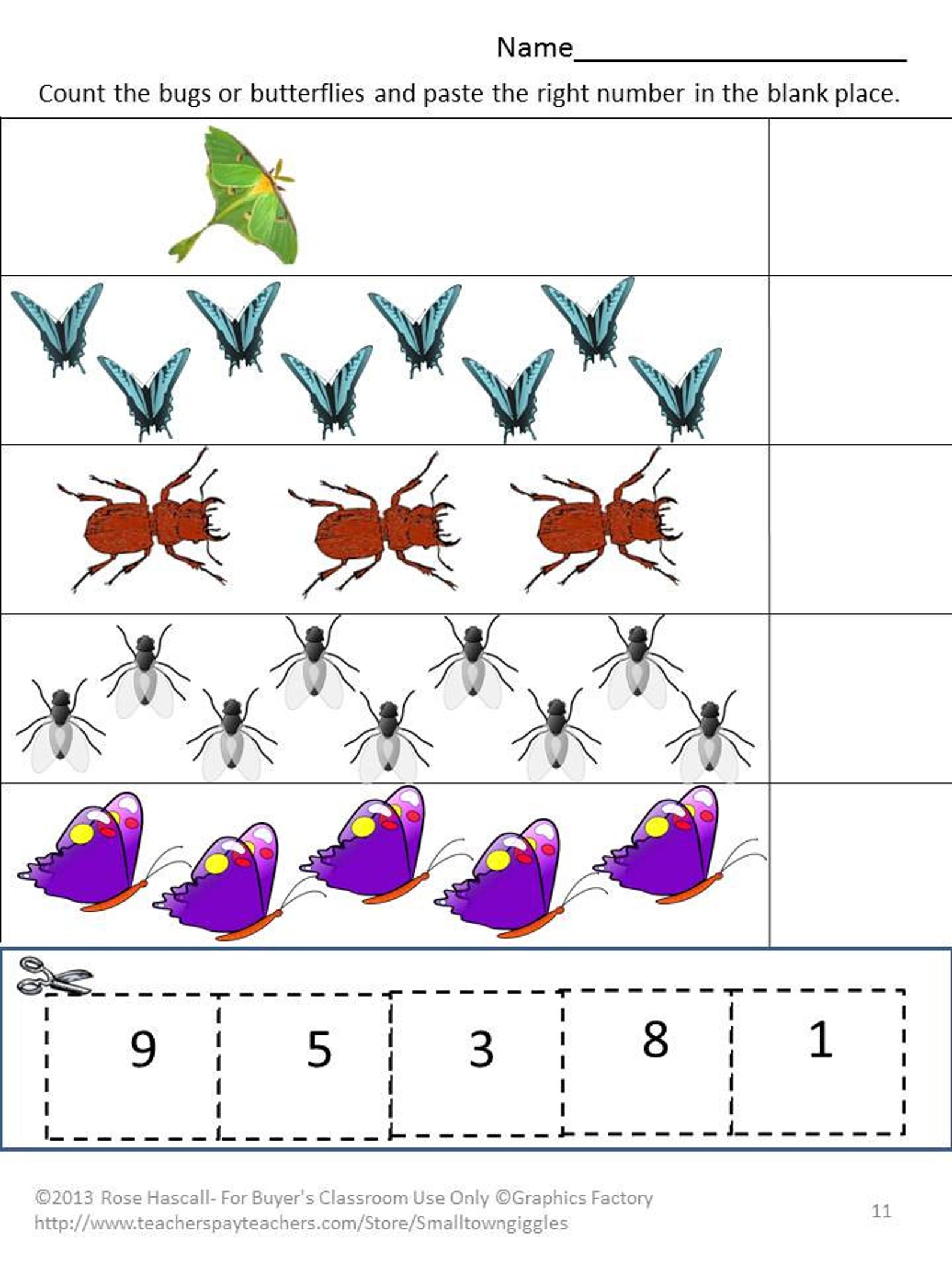 Teaching Materials, Instant Printable, Back to School, Home School ...