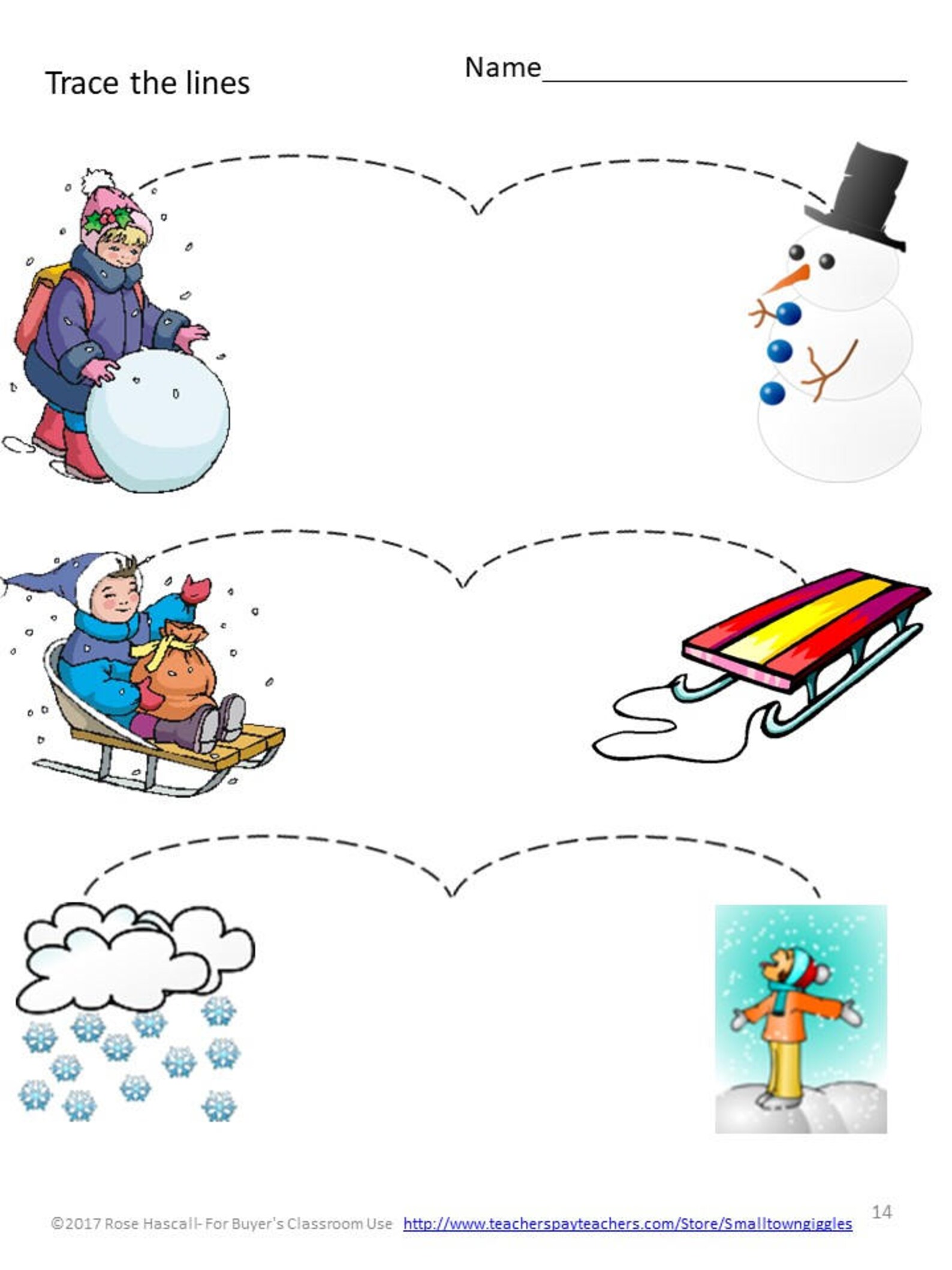 Winter Fun Winter Olympics Tracing Activities Fine Motor - Etsy