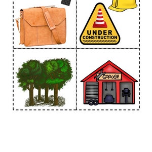 Community Helpers Interactive Cut and Paste Flip Book Special Education ...