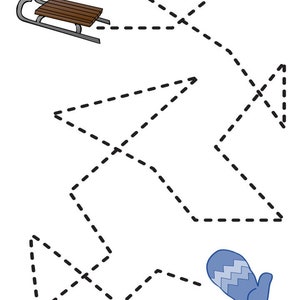 Tracing and Mazes Fine Motor Activities No Prep Printable Worksheets P ...