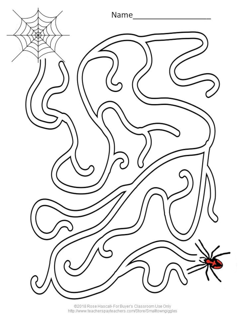 Tracing and Mazes Fine Motor Activities No Prep Printable Worksheets P ...