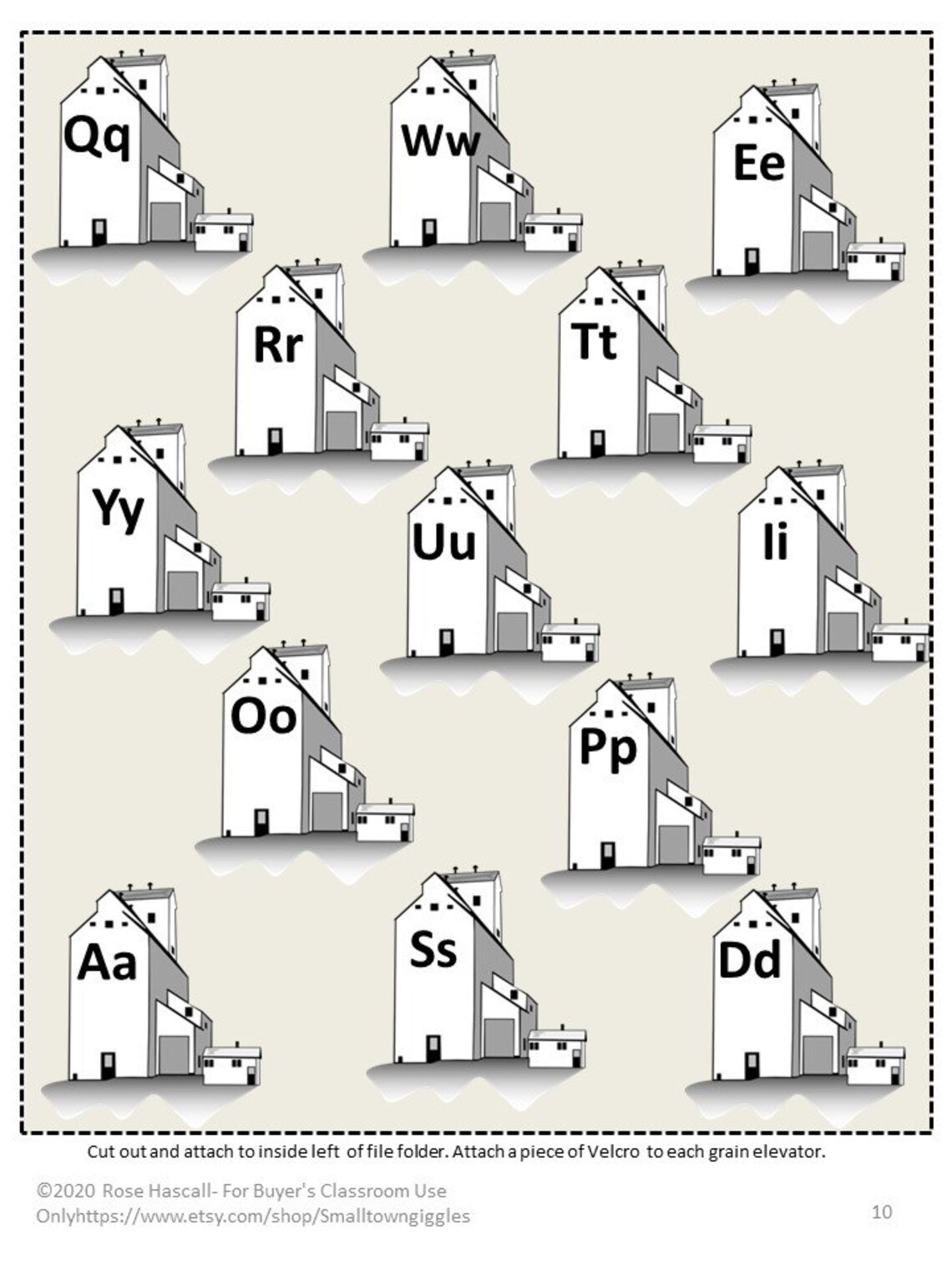 Preschool File Folder Games, Farm Math Teacher Printables, Digital ...