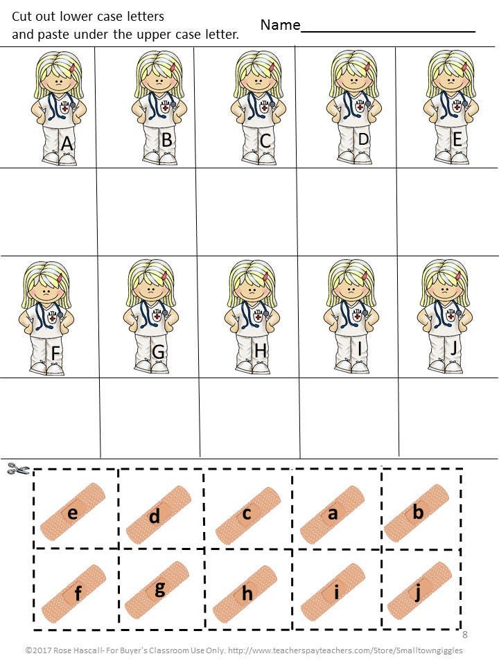 May Unit Math Literacy Cut Paste Activities, Bundle, May Themed ...