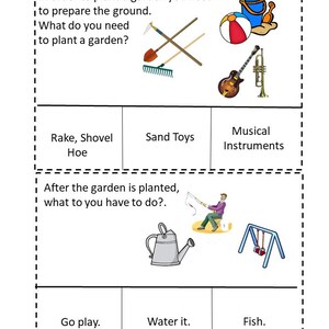 Growing Vegetable Soup Cut and Paste Activities Digital Download ...