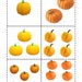 Fall Counting Pumpkins Interactive Cut and Paste Notebook Flip Book ...