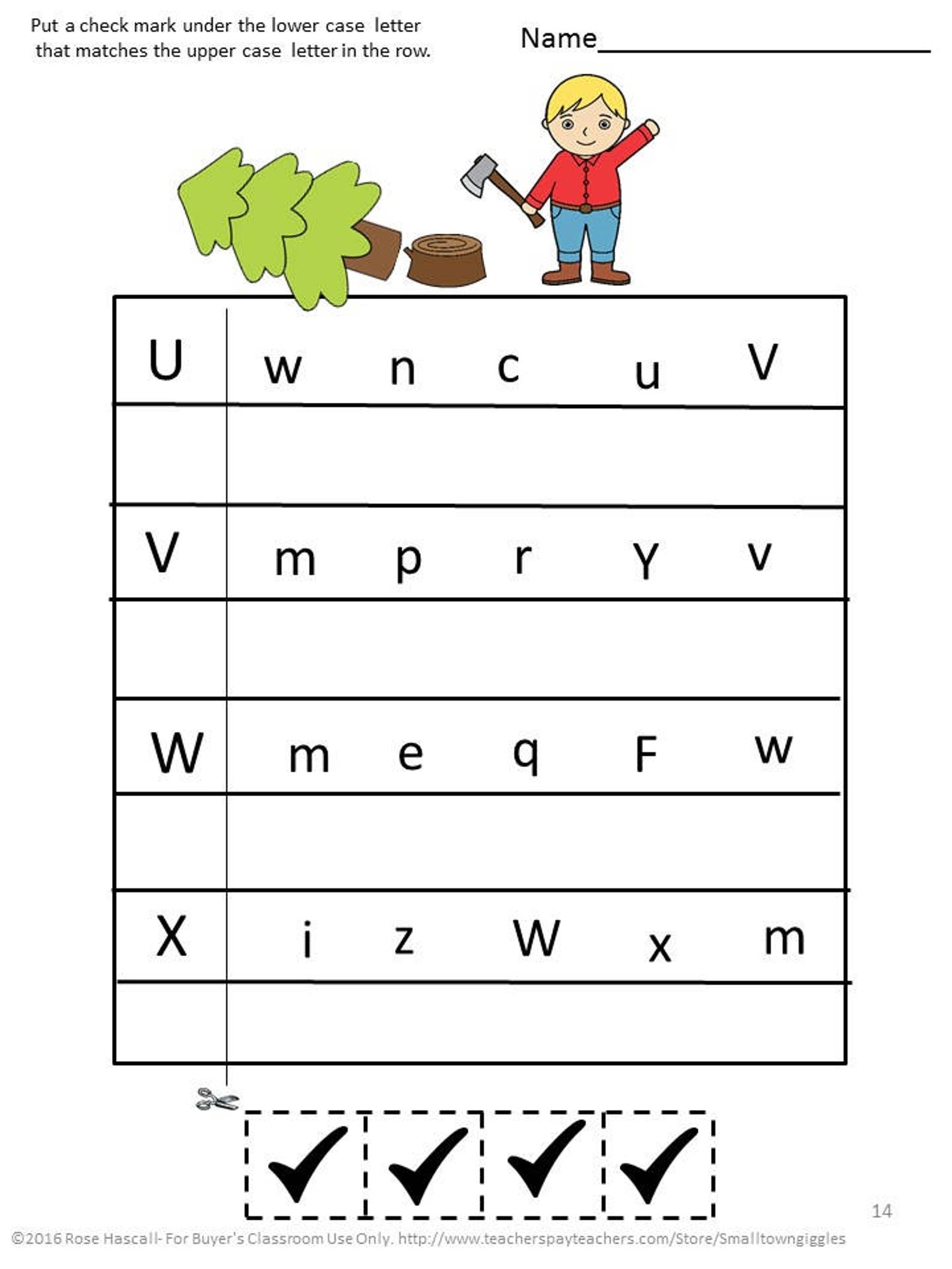 Little Red Riding Hood Kindergarten Math Literacy Cut and Paste ...