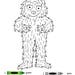 Monster Color by Number, Color Recognition, Number Recognition, Fine ...