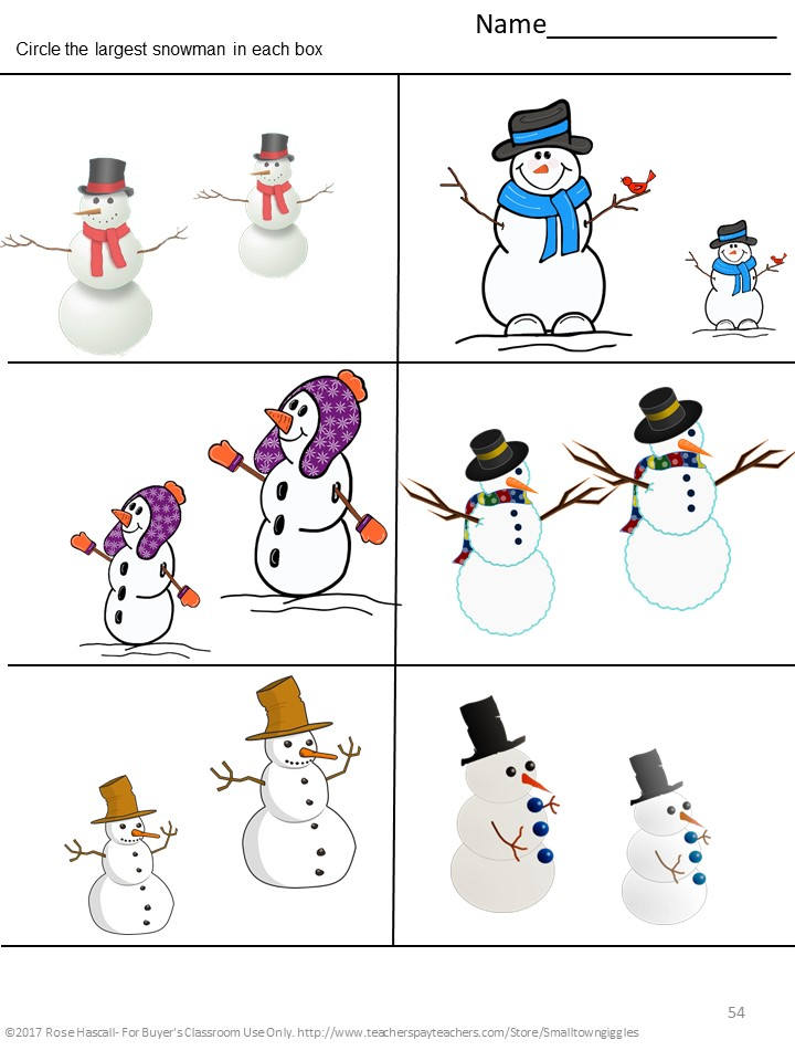 February Math and Literacy Cut and Paste Unit Preschool - Etsy