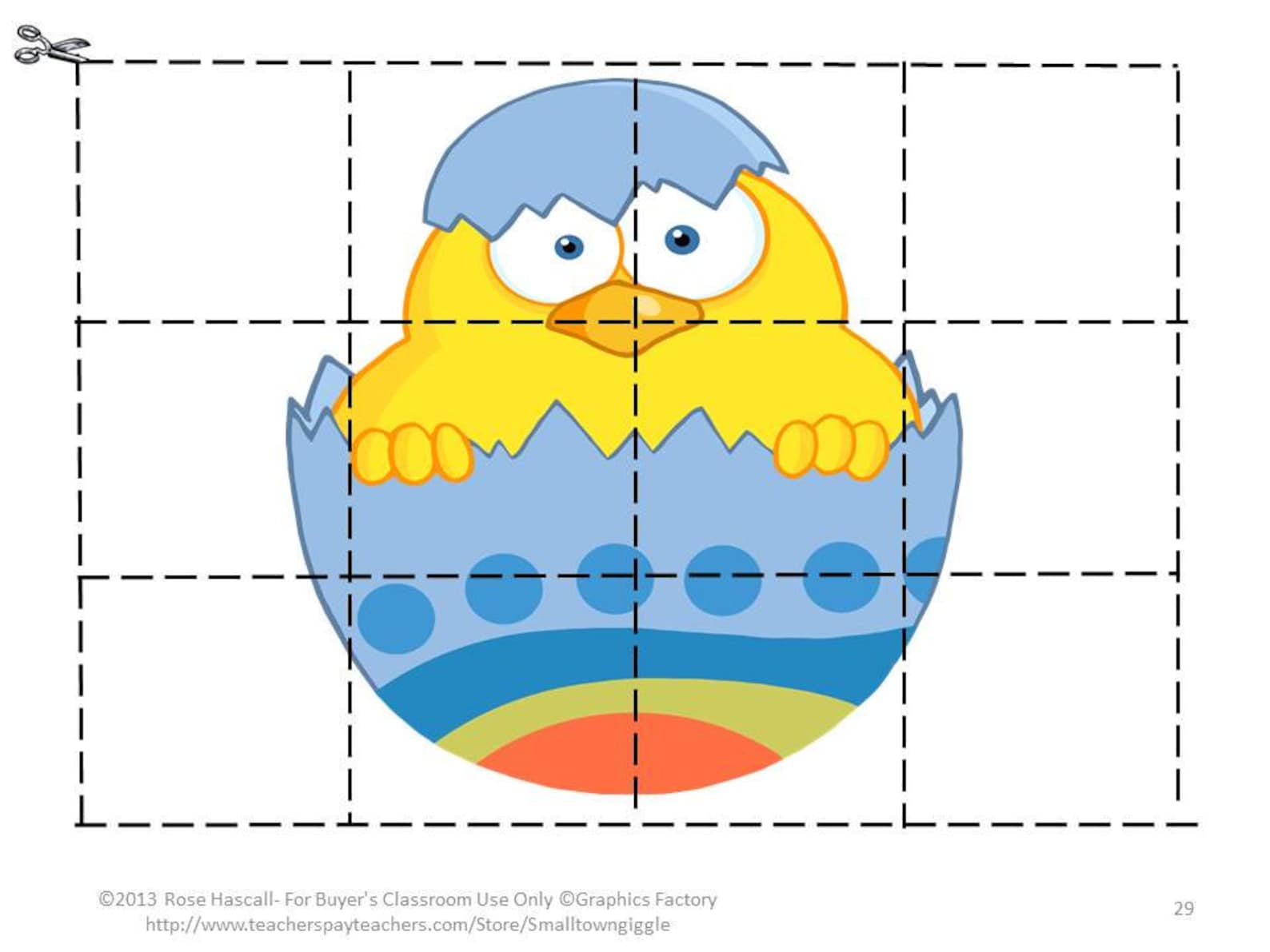 Easter Cut and Paste Printable Puzzles for Centers Early Finishers ...